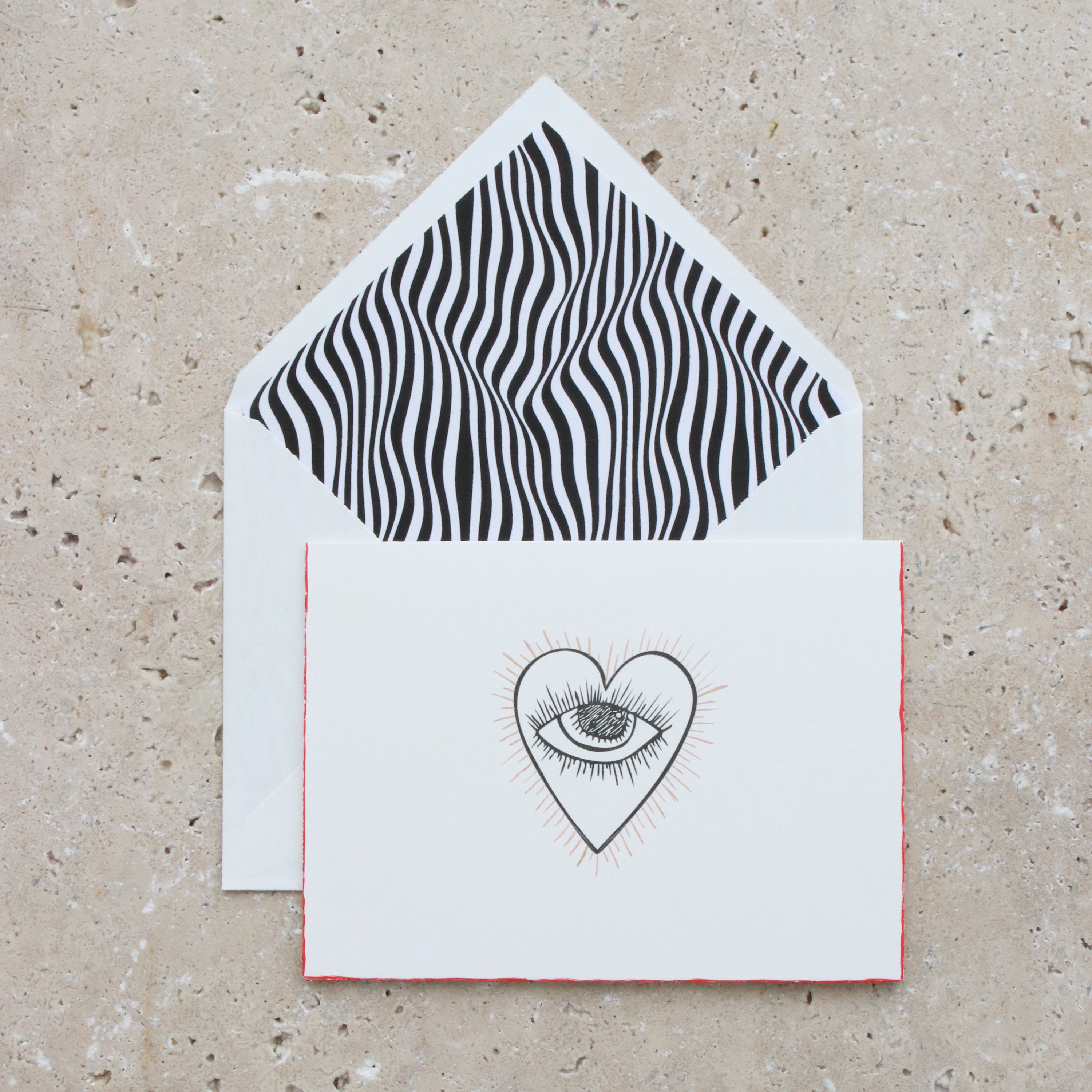 Theia Folded and Flat Note Card – Miss Parfaite