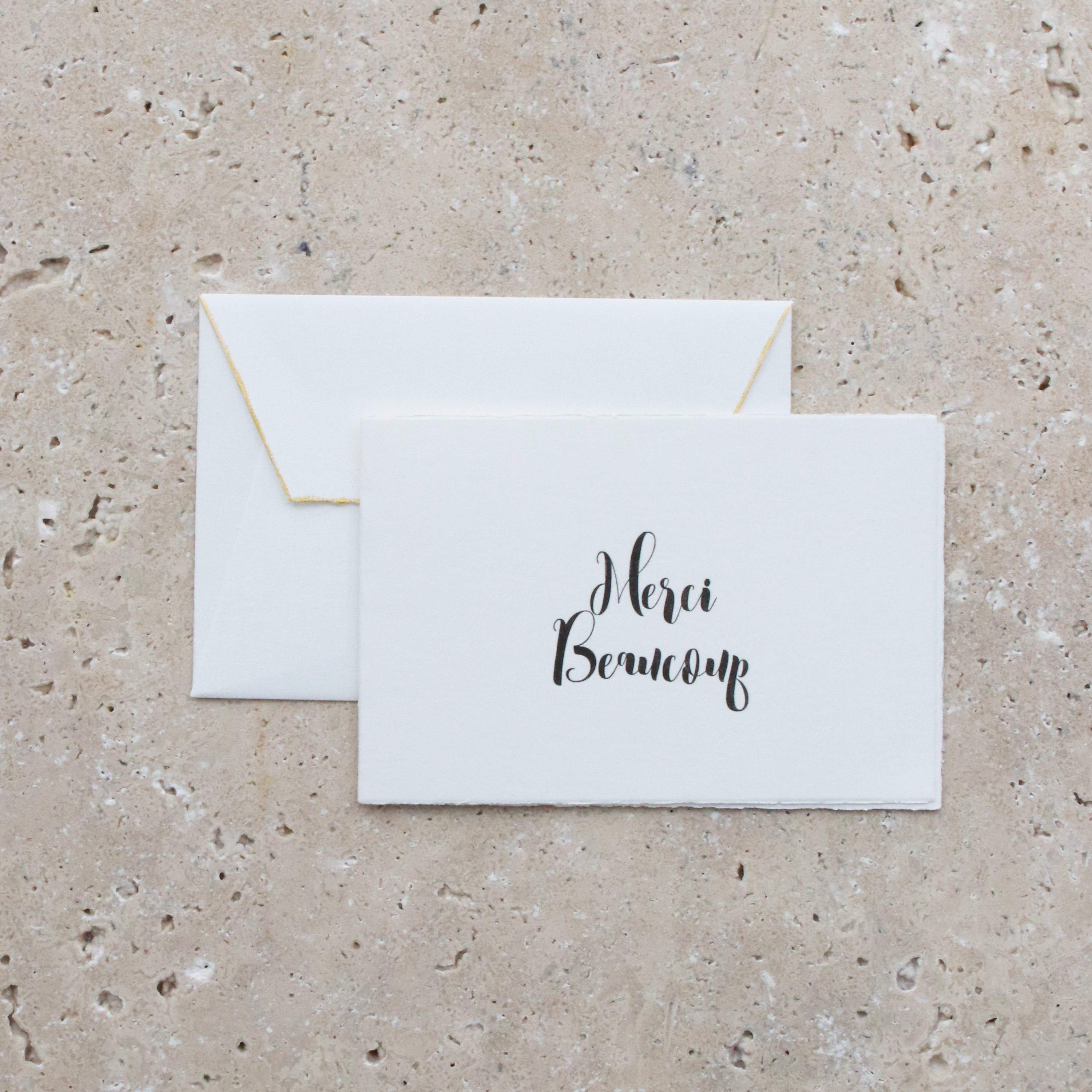 Merci Beaucoup Card – Miss Parfaite